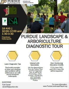Purdue Landscape and Arboriculture Diagnostic Tour