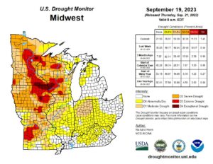 Drought Spreading Throughout Much of the Midwest