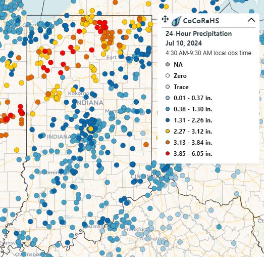 Remnants of Hurricane Beryl Bring Relief and Challenges to Indiana